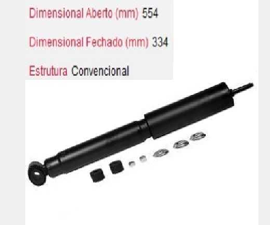 AMORTECEDOR KAYABA 349017 TOYOTA HILUX SUV SW4 SUSPENSAO TRASEIRO ...